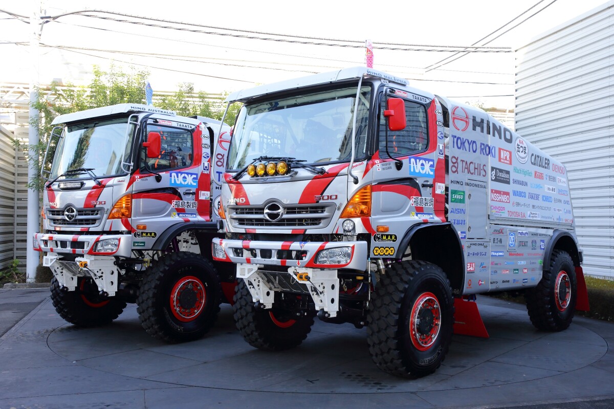 Hino Team Inspired For Dakar Rally 2015 Which Marks 25th Anniversary Of ...
