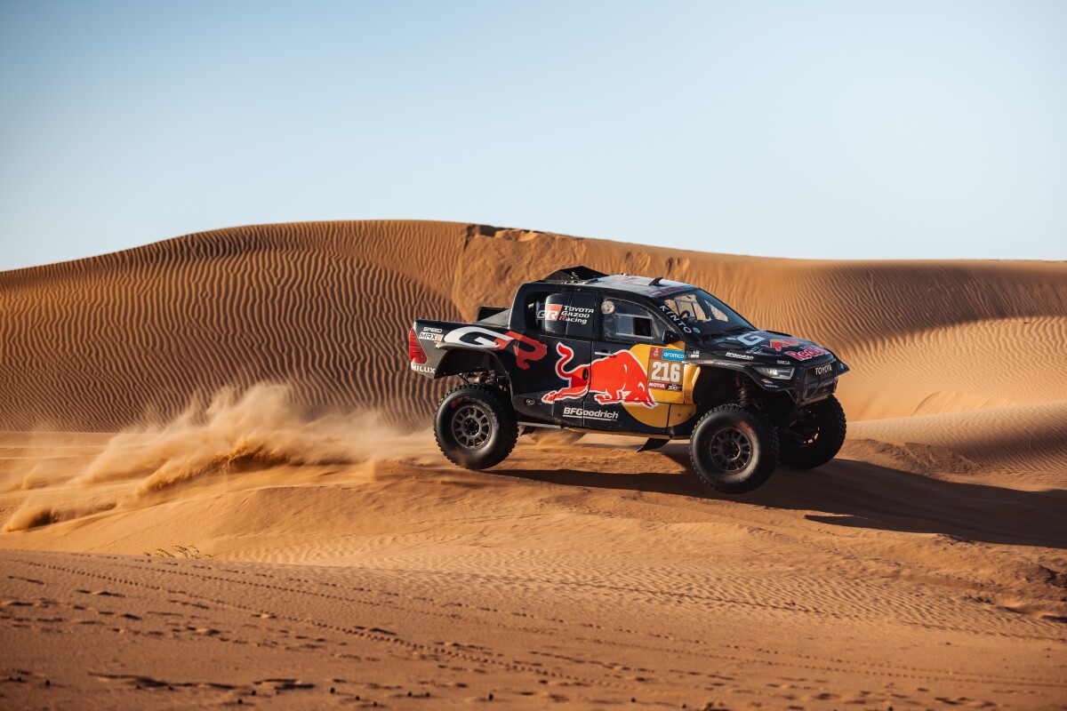 GINIEL THE PICK OF THE BUNCH FOR TGR ON DAKAR STAGE 5