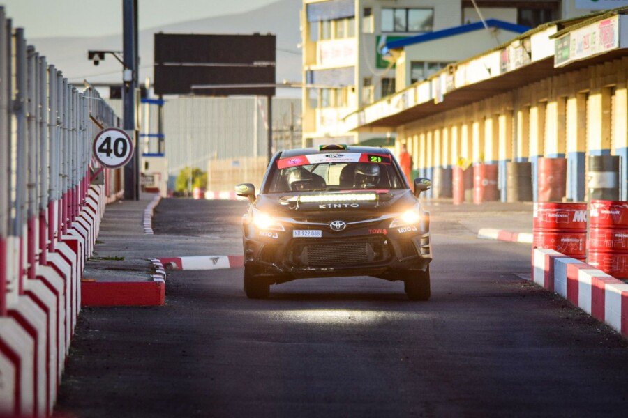 PODIUM FOR MDAKANE/NAIDOO AT 2024 NRC ROUND 1
