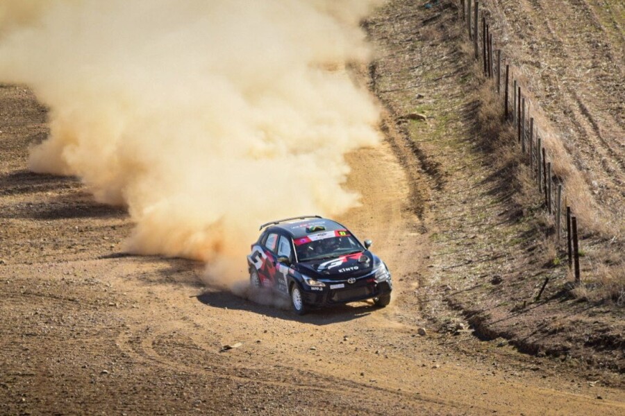 PODIUM FOR MDAKANE/NAIDOO AT 2024 NRC ROUND 1