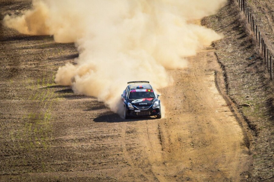 PODIUM FOR MDAKANE/NAIDOO AT 2024 NRC ROUND 1