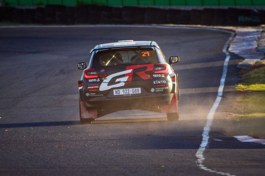 PODIUM FOR MDAKANE/NAIDOO AT 2024 NRC ROUND 1