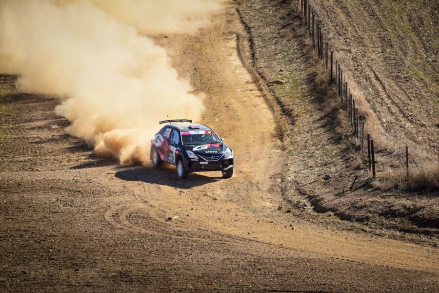 PODIUM FOR MDAKANE/NAIDOO AT 2024 NRC ROUND 1