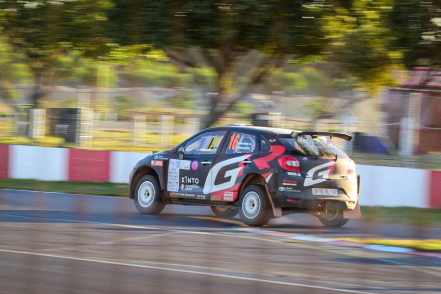 PODIUM FOR MDAKANE/NAIDOO AT 2024 NRC ROUND 1