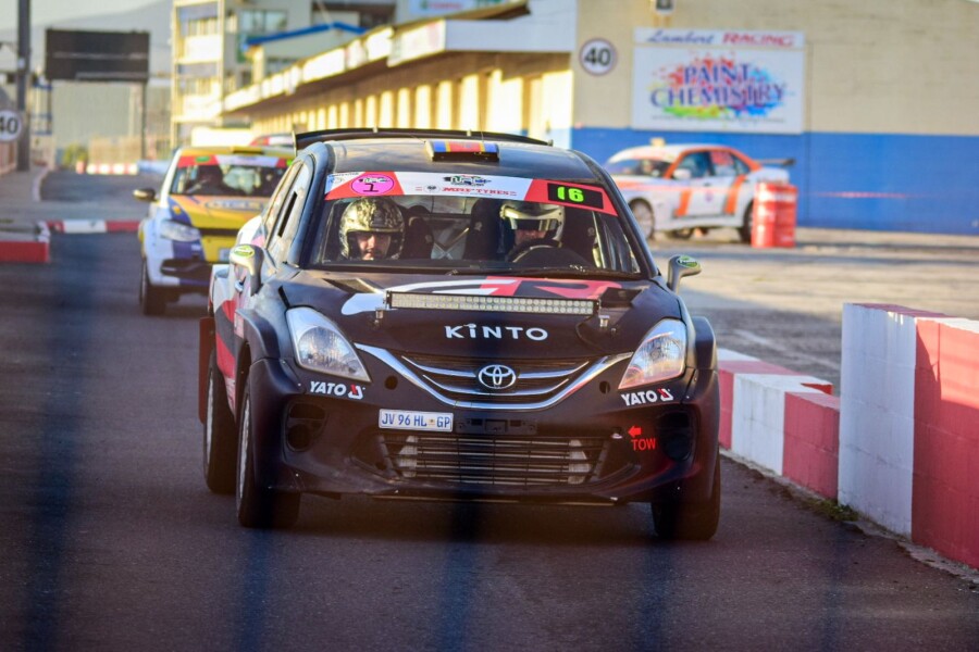 PODIUM FOR MDAKANE/NAIDOO AT 2024 NRC ROUND 1