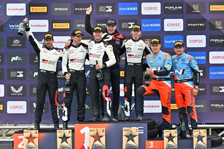 Maximum score for TOYOTA GAZOO Racing with Chilean one-two